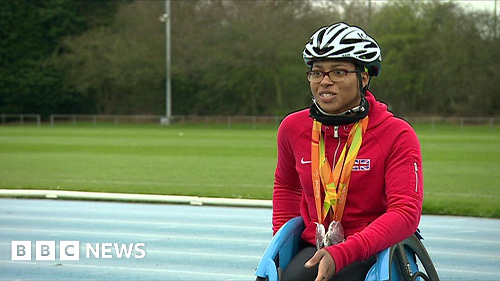 Young paralympian juggles school and training - BBC News