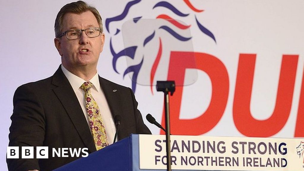 DUP leadership: Sir Jeffrey Donaldson is only candidate - BBC News