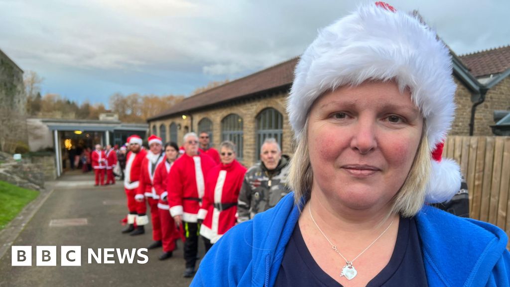 Charity Christmas toy run held in Somerset teenager's memory - BBC News