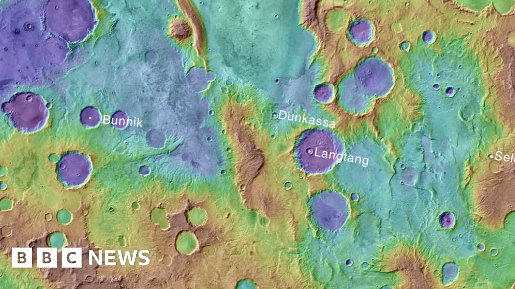 Mars crater named after Nepal quake village Langtang - BBC News