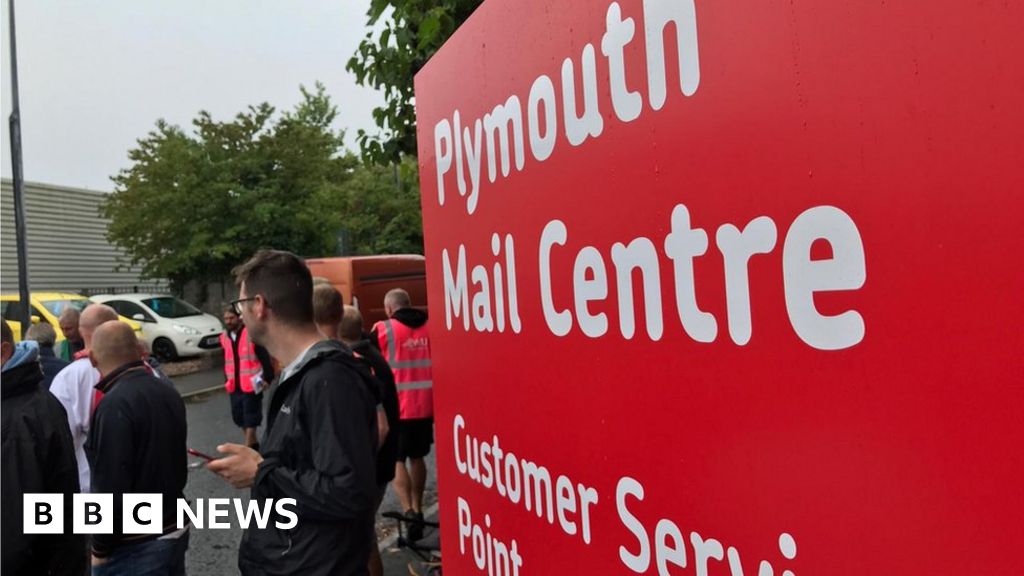 Royal Mail strike: Many Devon and Cornwall deliveries stopped - BBC News
