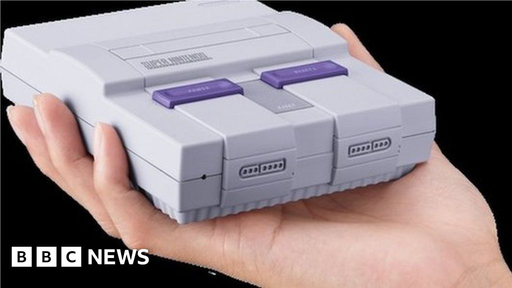 Nintendo reveals classic SNES console - BBC News