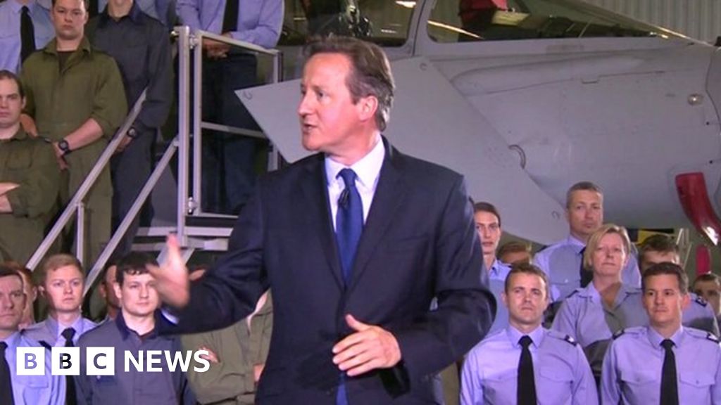 David Cameron: Defence spending vital in a 'dangerous' world - BBC News