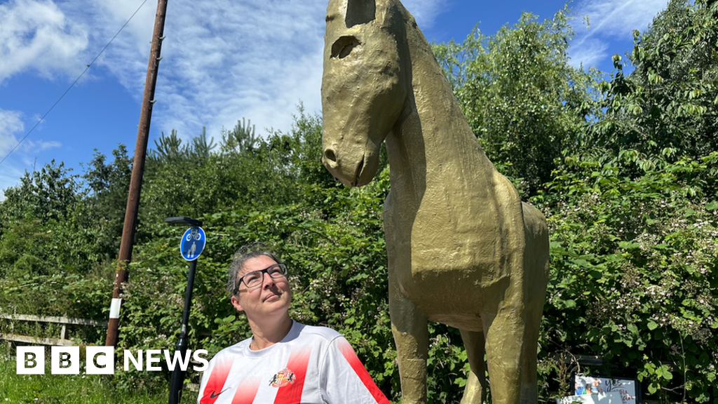 Mystery as Ryhope's stolen statue replaced by replica