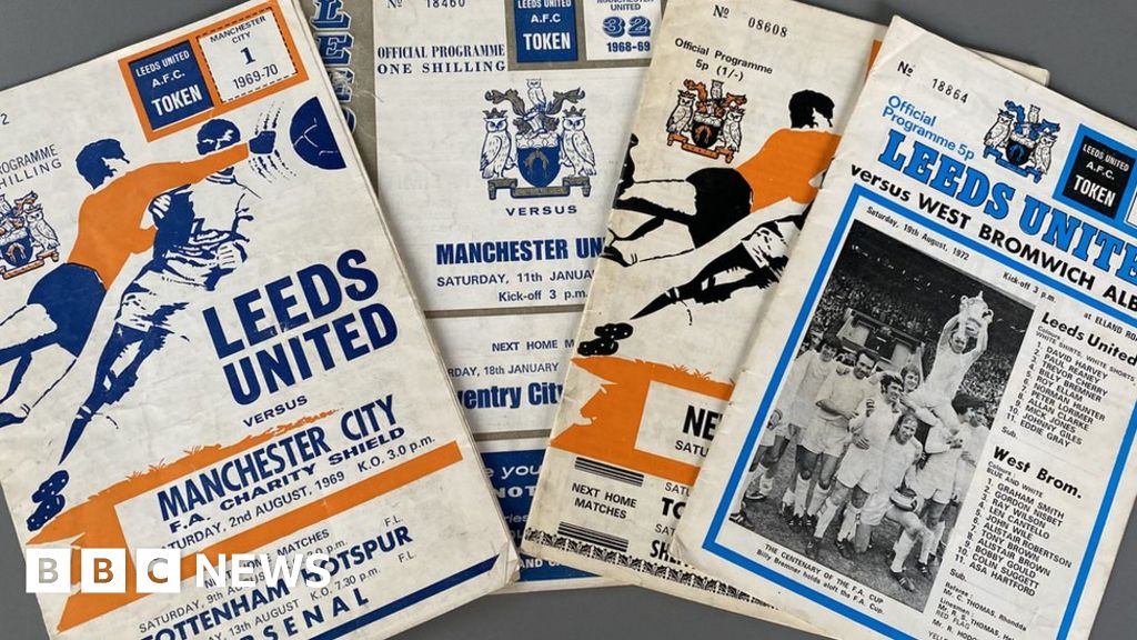 Programmes capture decades of Leeds United's history - BBC News