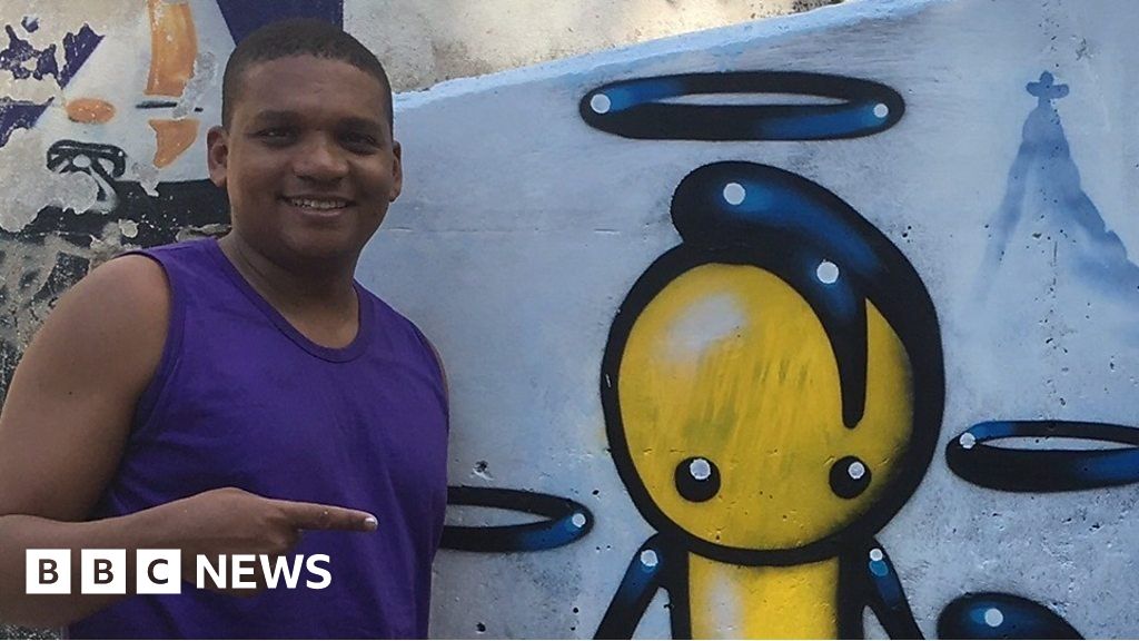 Meet the angels of Rio's favelas and their creator - BBC News