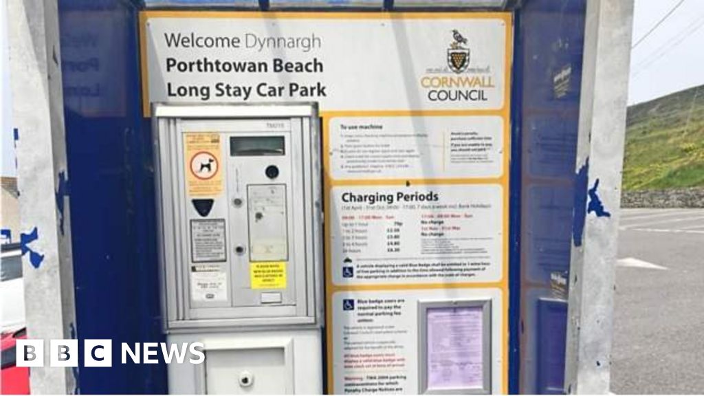 Cornwall Council car parks stay free until 17 May - BBC News
