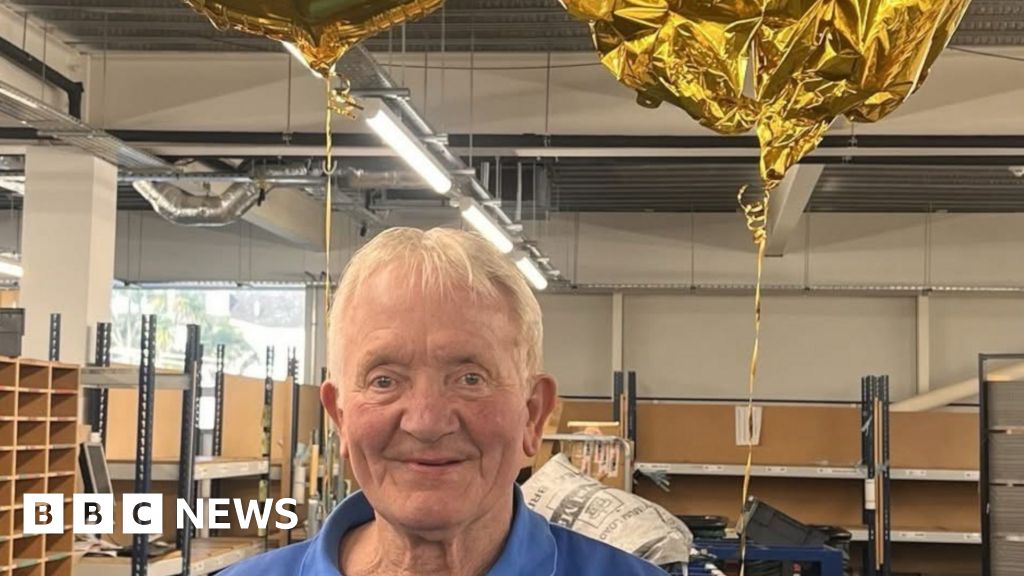 Guernsey Post's Sammy Allen celebrates his 80th in 'the best' job - BBC ...