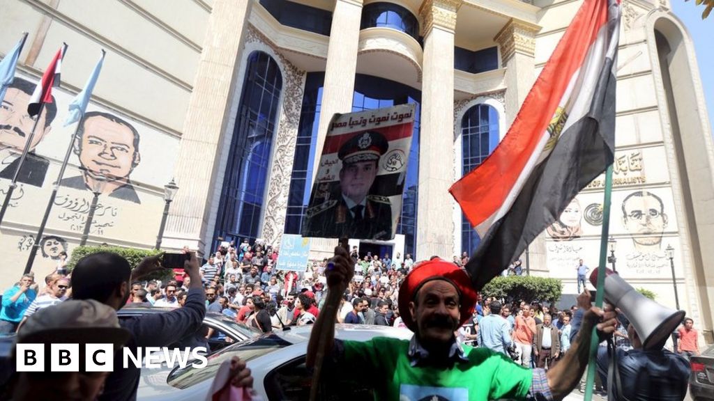 Egypt crackdown widens with arrest of leading rights lawyer - BBC News