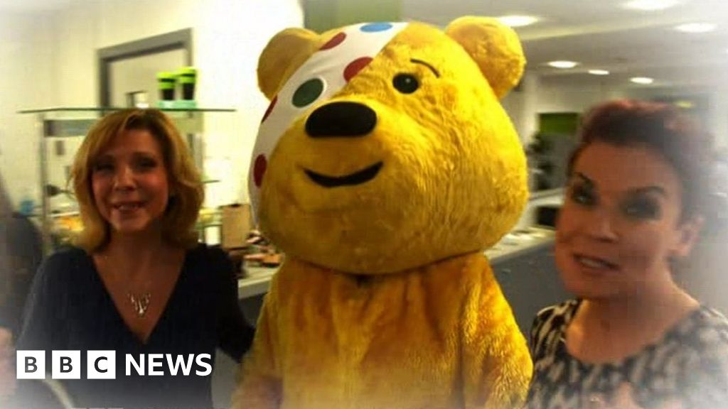 Children In Need: Pudsey parties at BBC Northern Ireland - BBC News
