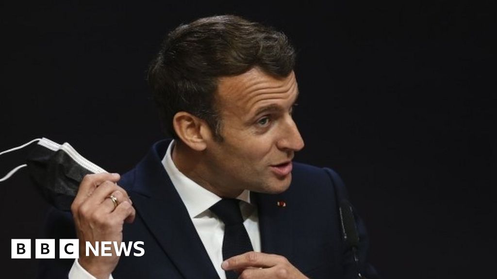 Macron: French leader buffeted by protests and Covid - BBC News