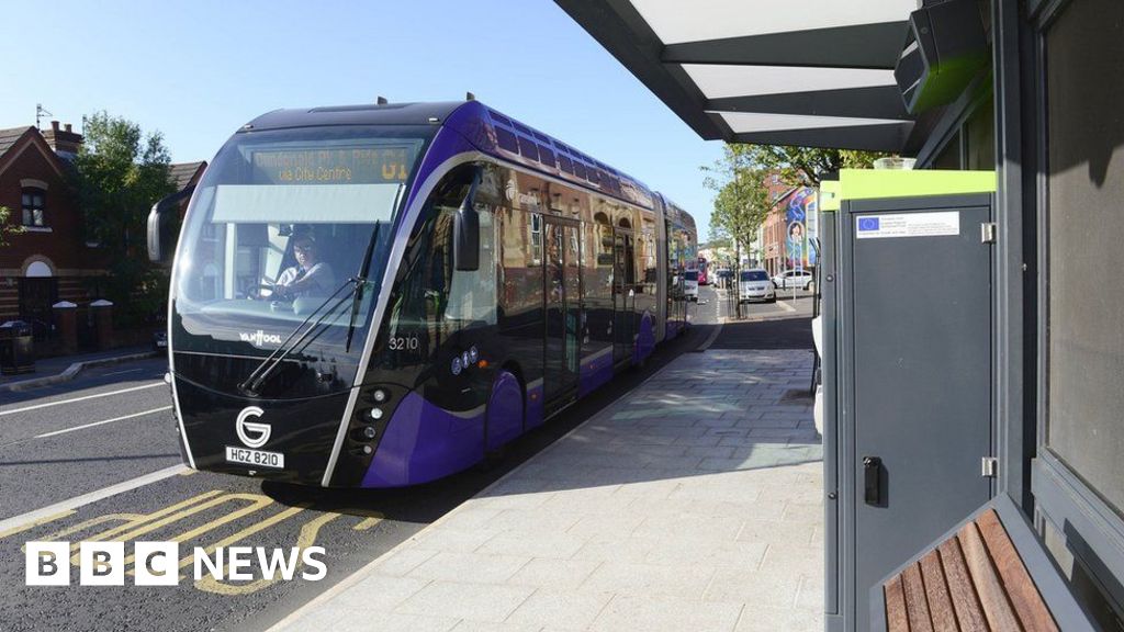 Glider: New route not orange or green issue, Translink says - BBC News