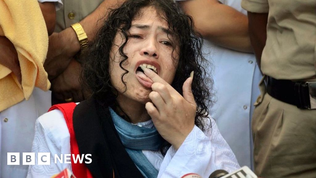 How do you end a 16 year hunger strike safely? - BBC News