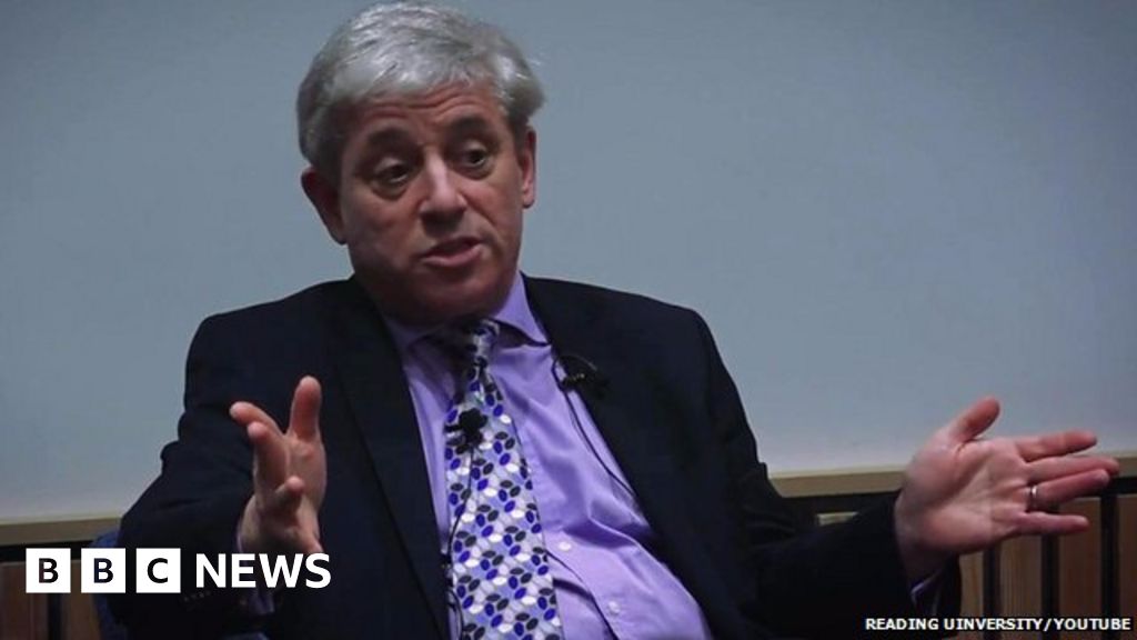 Speaker John Bercow: I voted to remain in EU - BBC News