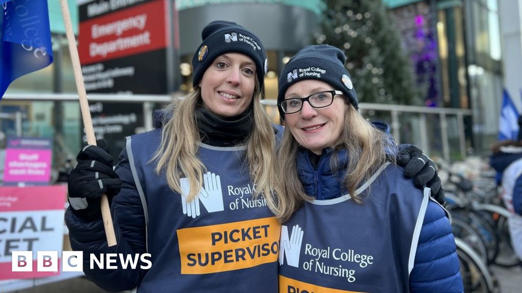 UK nurses strike: NHS worker says profession is at 'crisis point' - BBC ...