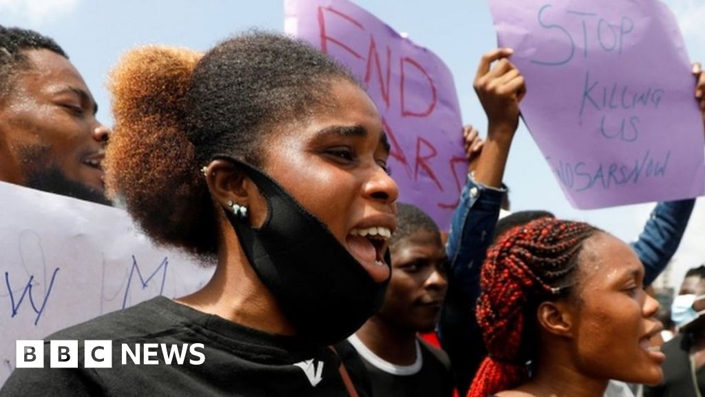 Sars ban: Two dead in Nigeria police brutality protests - BBC News