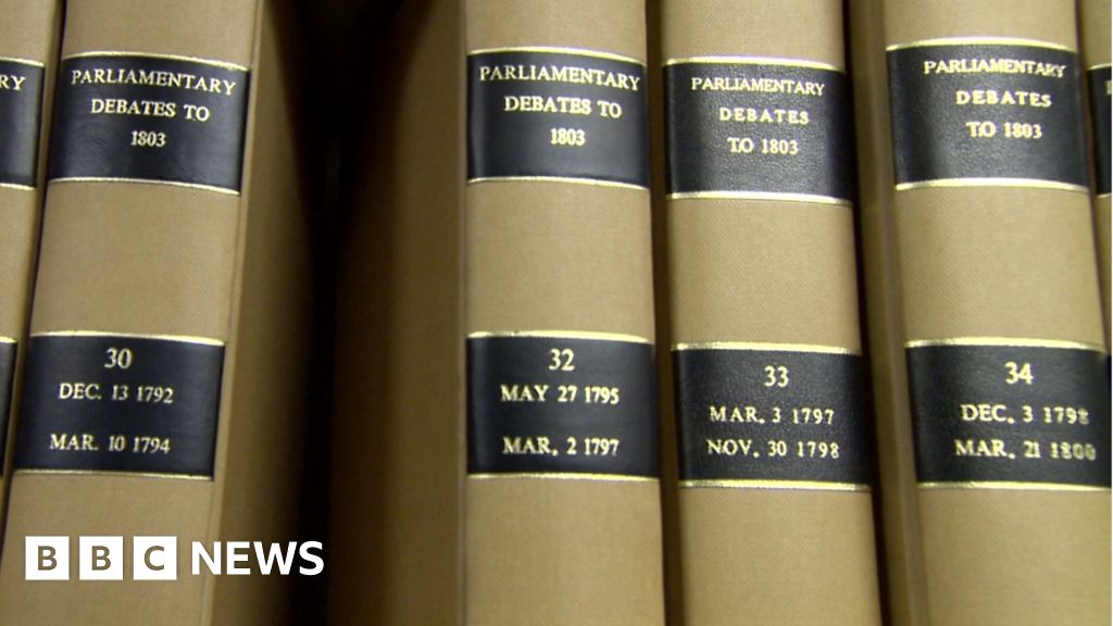 Hansard: Official transcript of speeches in Parliament - BBC News