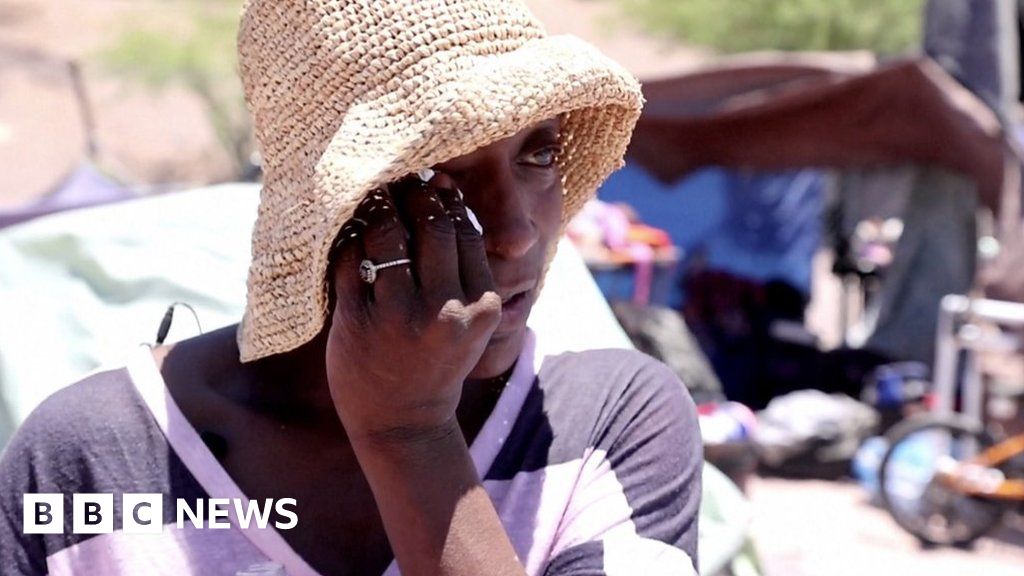 Heatwave hits homeless people: ‘I cry all the time' - BBC News