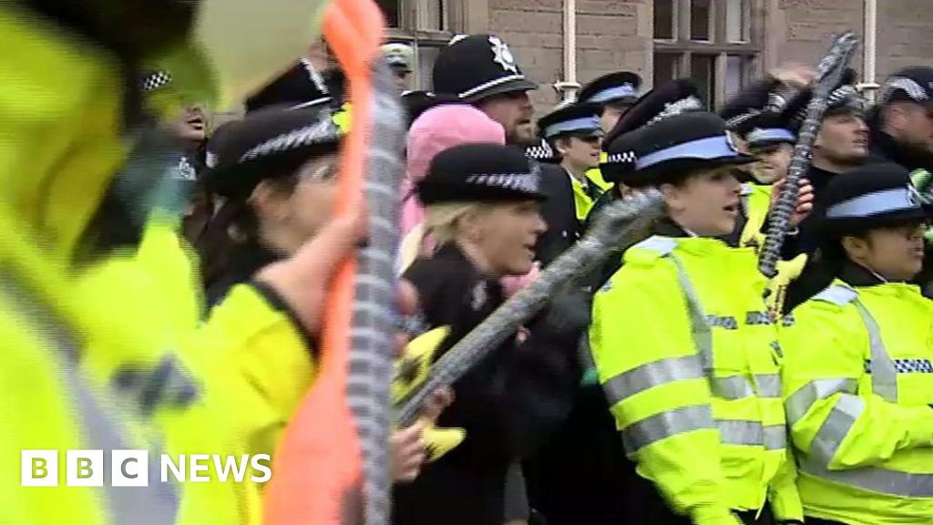 Emergency services staff make music video for Alex Goodwin - BBC News