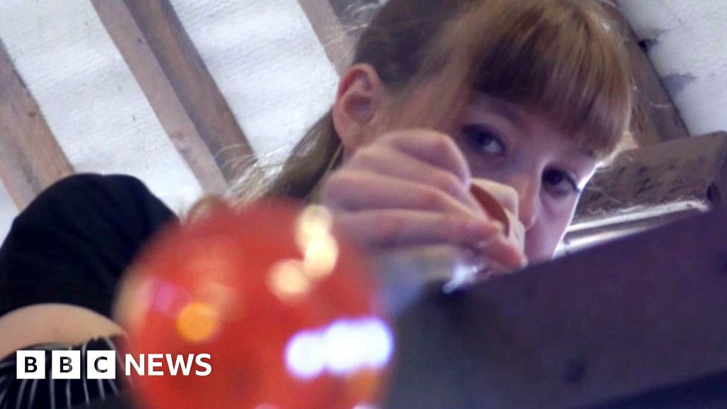 Glassblowing: The young artist setting a traditional industry on fire ...