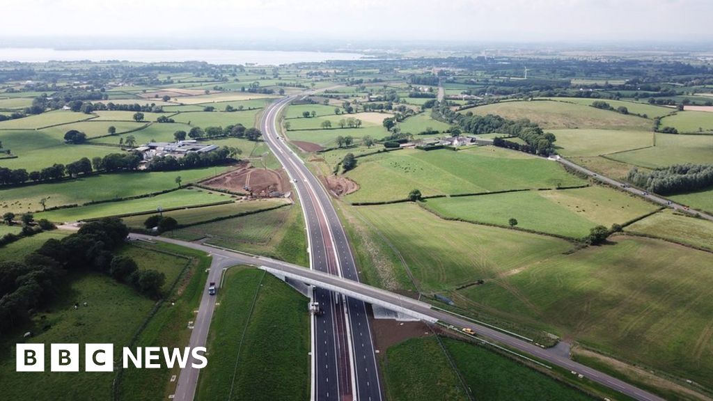 Major NI road schemes paused over budget shortfall - BBC News