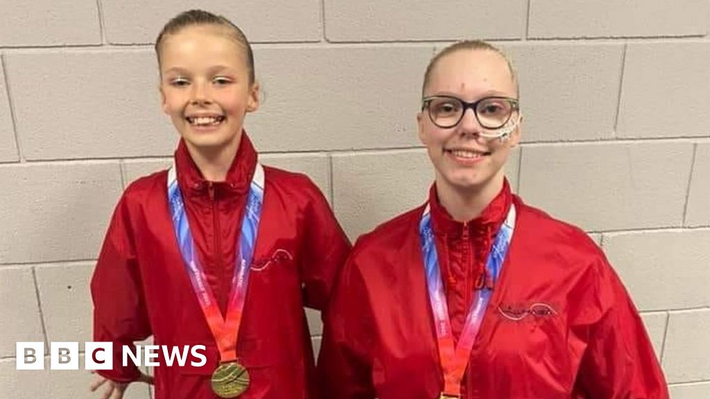 Disabled Staffordshire gymnast hopes her success inspires others - BBC News