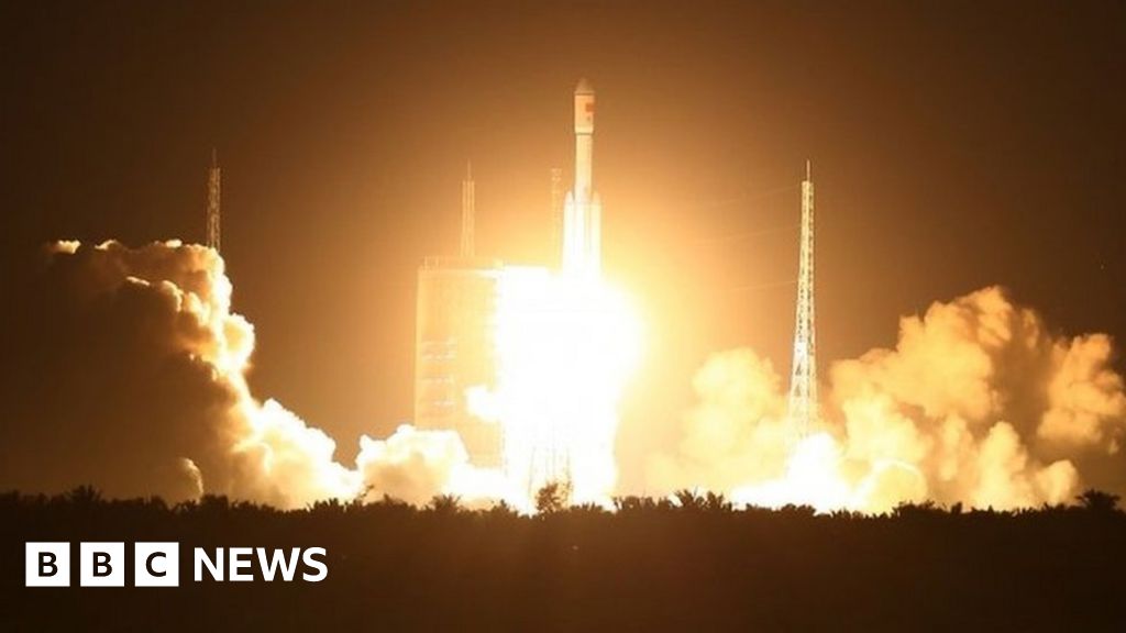 China launches new generation space rocket - BBC News