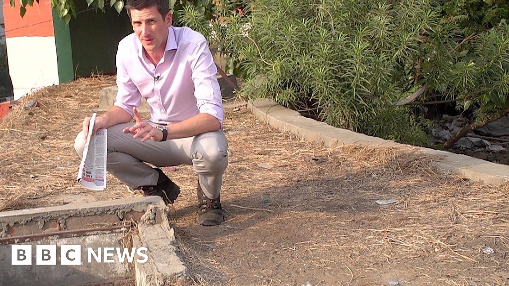 The 'underground lair' that turned out to be a loo - BBC News