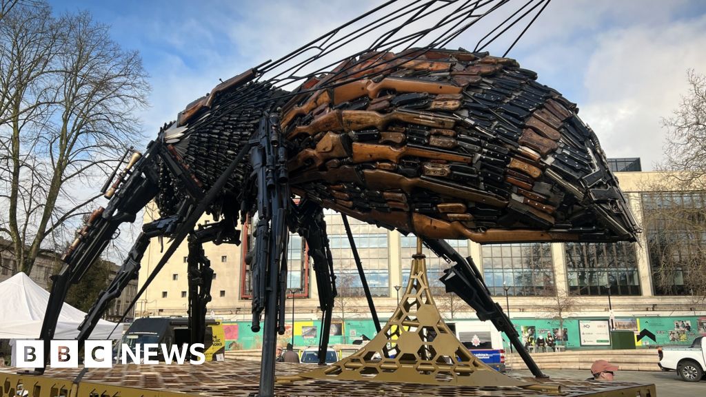 Gloucester residents say anti-weapon bee sculpture is 'thought ...