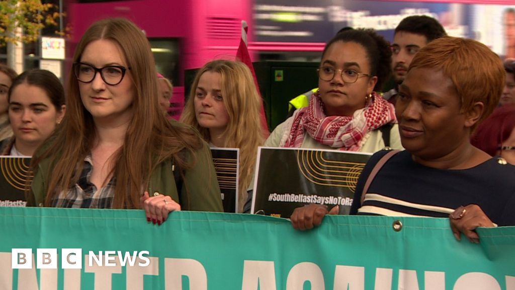 Anti-racism rally after south Belfast attacks