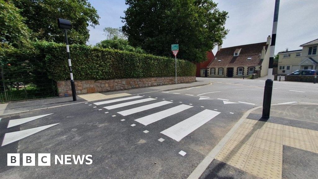 Zebra crossings supporting safer routes to schools - BBC News