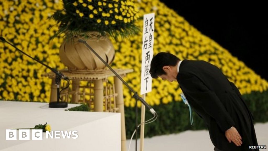 Japan WW2 commemorations - in 60 seconds - BBC News