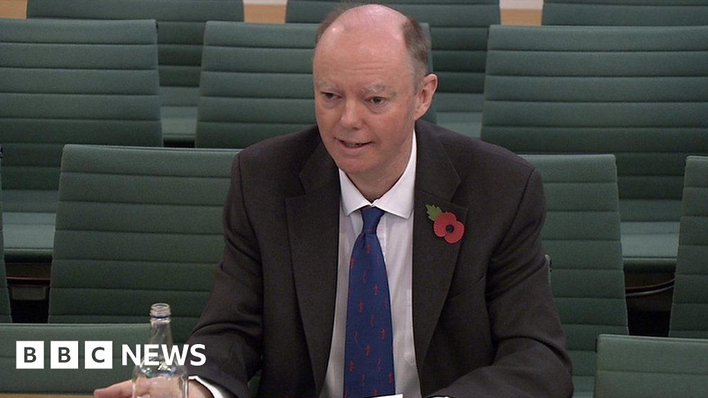 'I am confident the tier system had an effect', says Prof Chris Witty ...