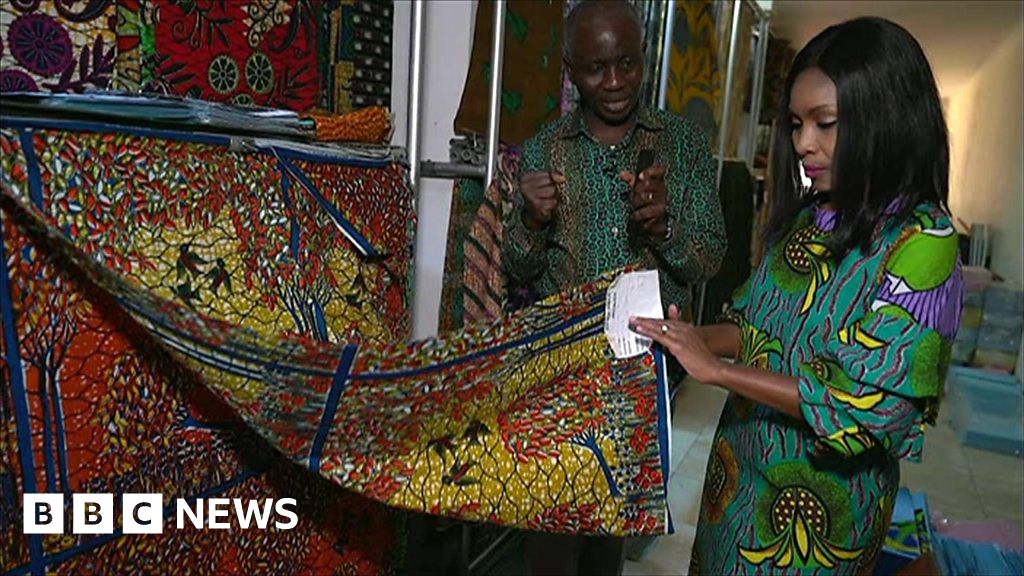 The fabric business with textiles that tell stories - BBC News