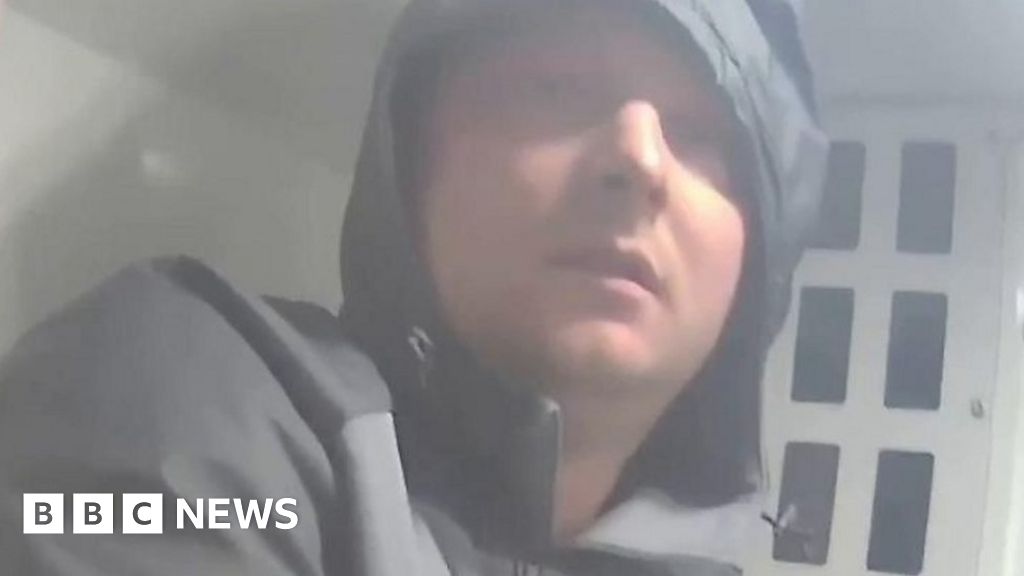 Simon Birch: Watch as Adam Jenkins told he had killed friend - BBC News