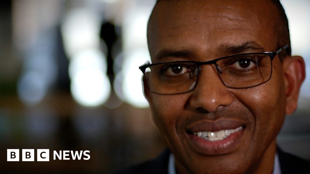 CEO who fled war: Draw on your inner strength - BBC News