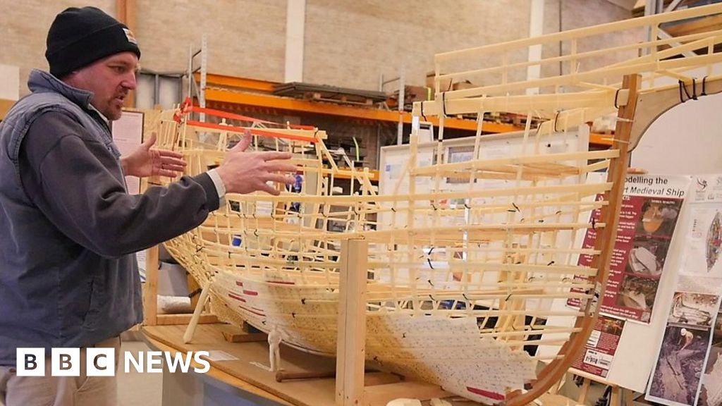 Newport Ship: How do you restore a 15th Century vessel? - BBC News