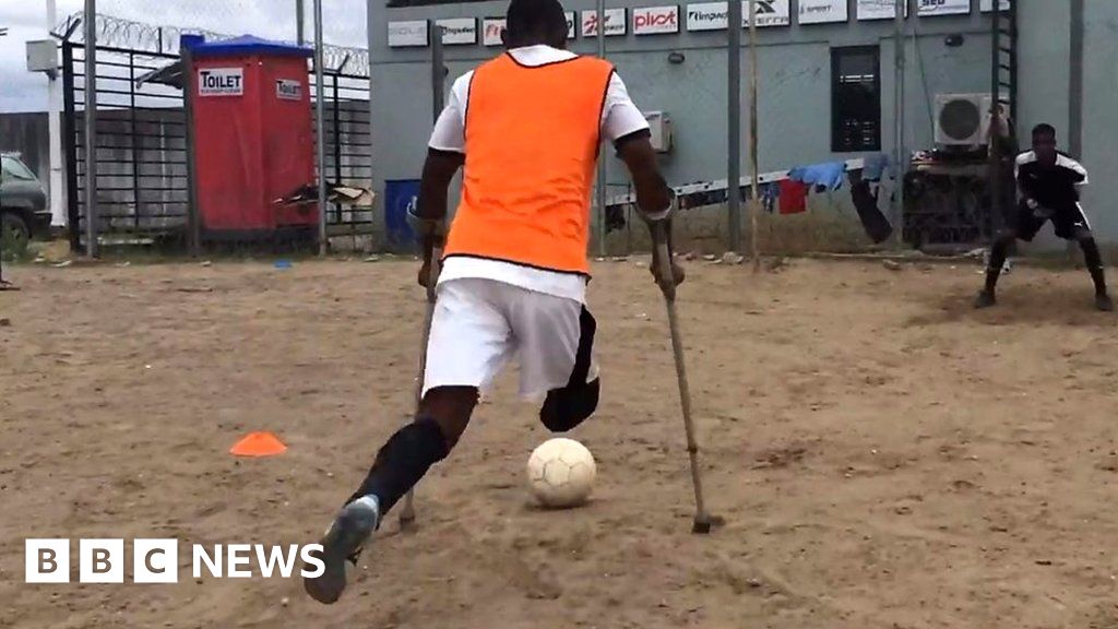 Nigerian amputee football team captain on how the sport changed his life
