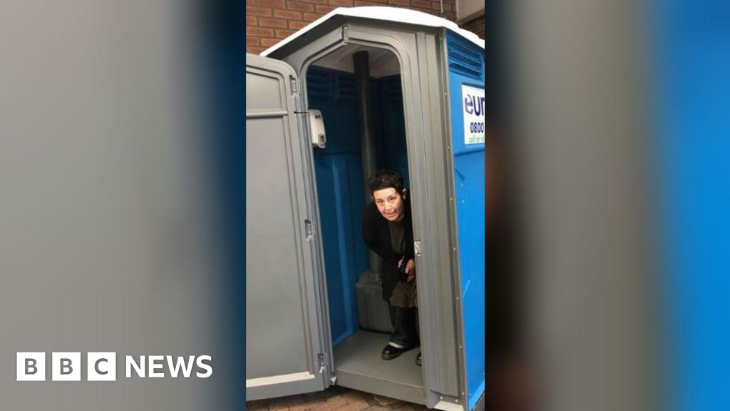 Woman's Cambridgeshire portable loo charity lock-in