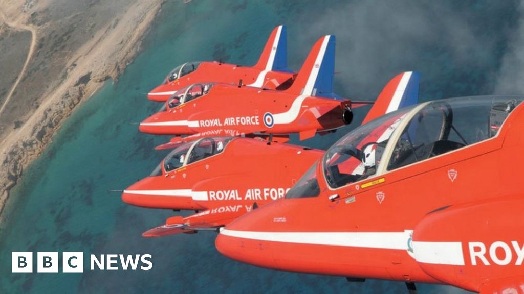 RAF Scampton's Red Arrows set for North America tour