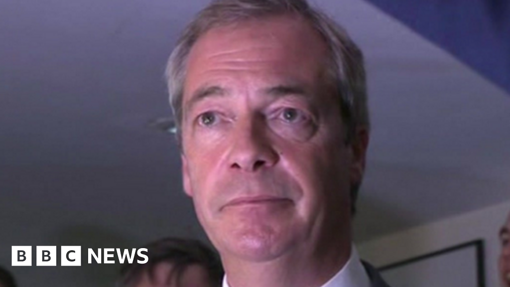 Nigel Farage's wild night - BBC News
