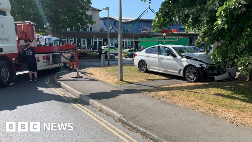 Withybush crash: Child critical after being hit by car at hospital
