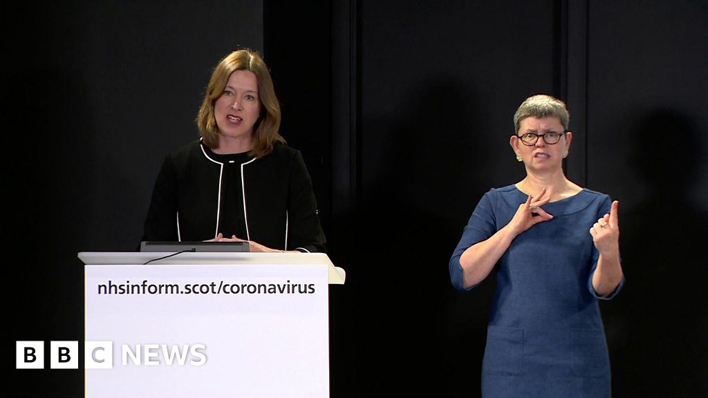 Coronavirus: Dr Catherine Calderwood issues warning over infection rate