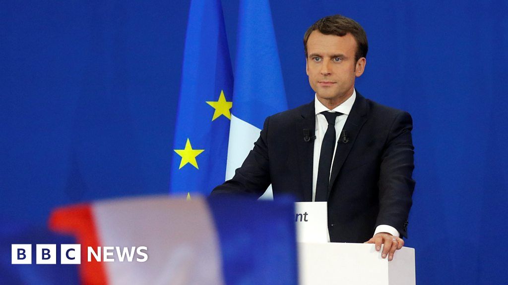 Emmanuel Macron: 'I hope to become your president' - BBC News