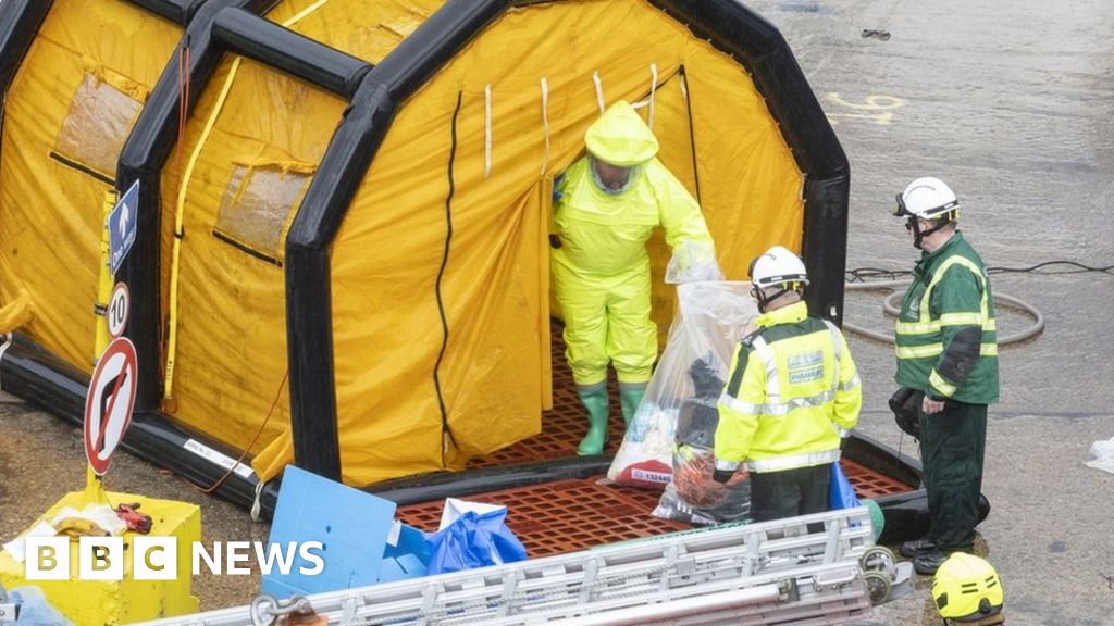 Worker in hospital after explosion at Peterhead offshore supply base