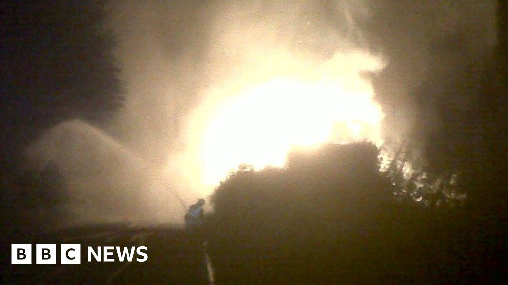 Man charged over fires in rural Perthshire - BBC News