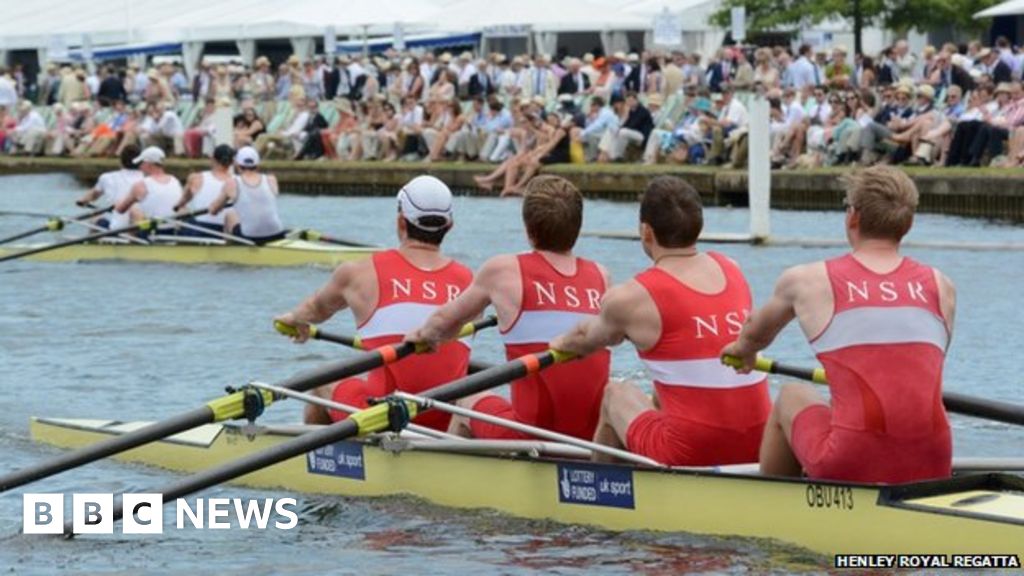 Henley Regatta rowers suffer 'mysterious melting oars' - BBC News