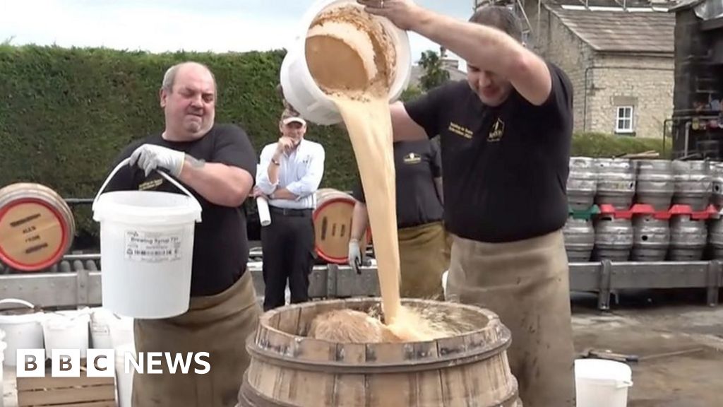 New cooper 'Trussed In' with rare ancient barrel ceremony