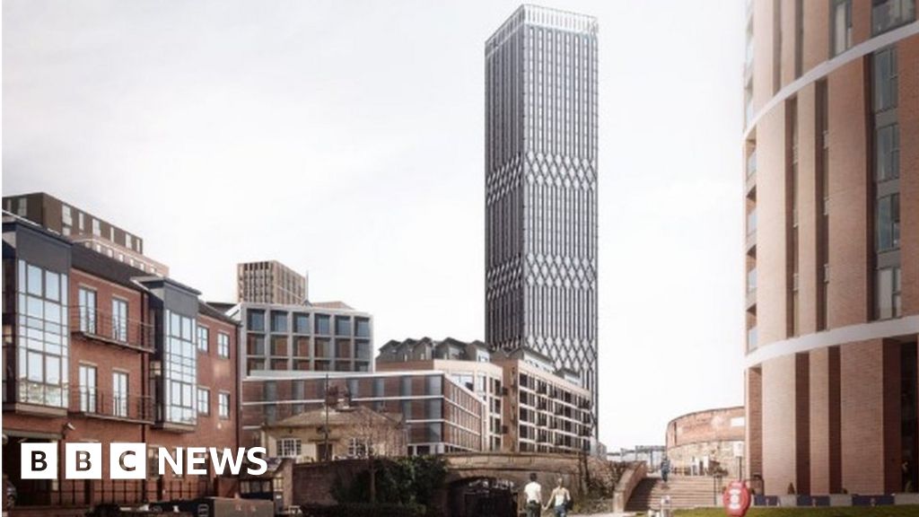 Tallest building in Yorkshire plans submitted - BBC News