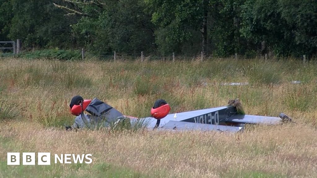 Man and woman hurt in light aircraft crash north of Oban - BBC News
